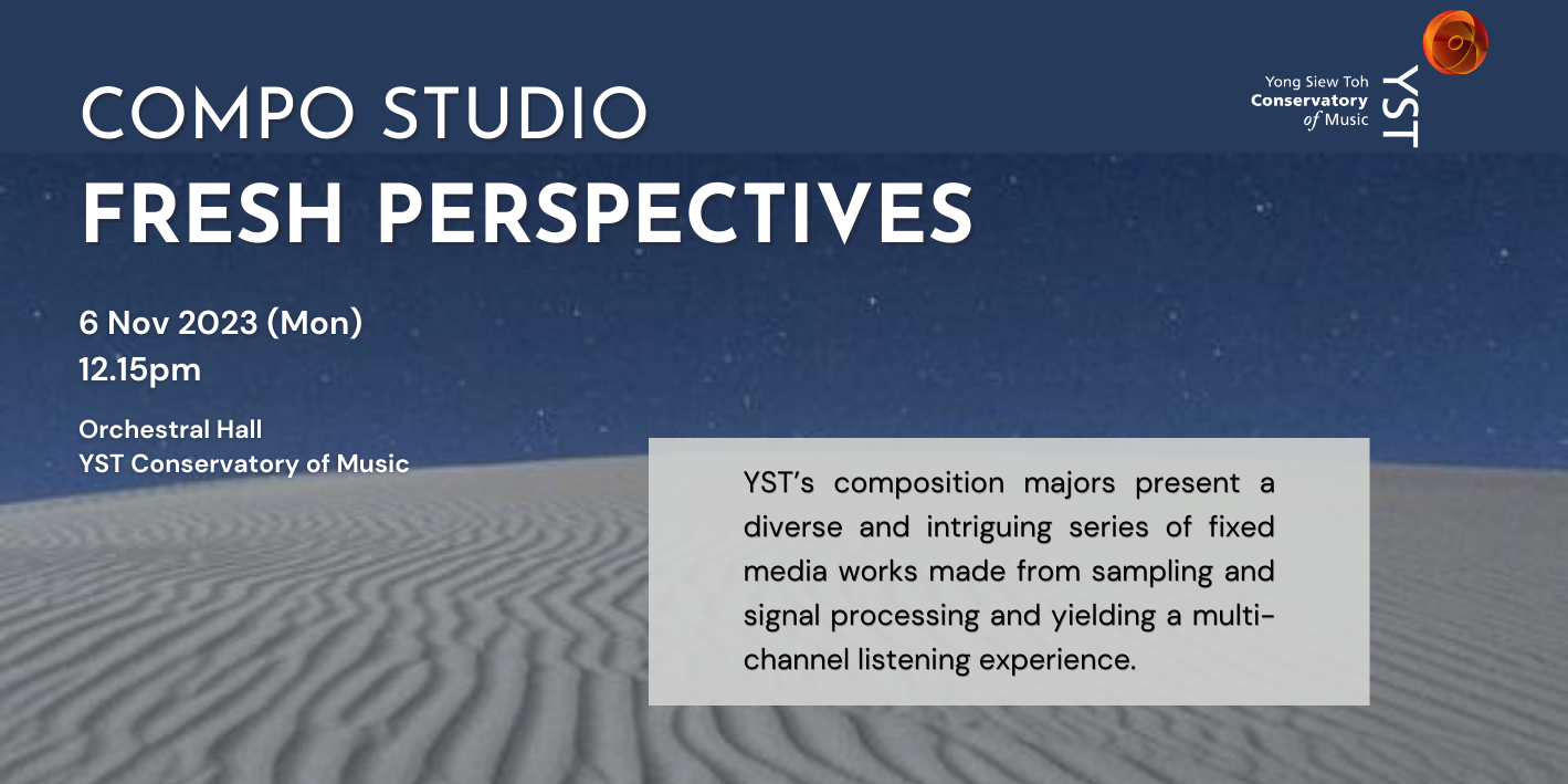 Soundbites: Fresh Perspectives - YST Conservatory